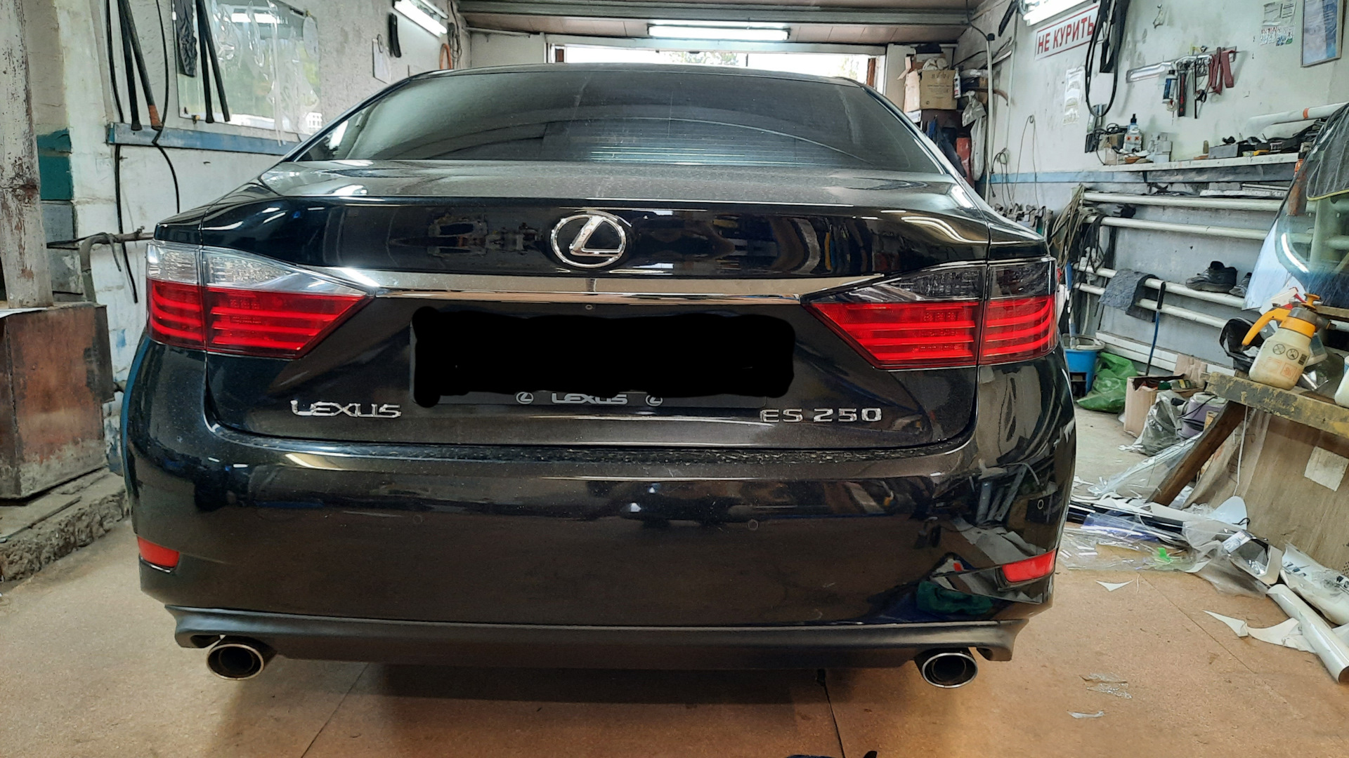 Притемнил фонари — Lexus ES (XV60), 2,5 л, 2013 года | стайлинг | DRIVE2