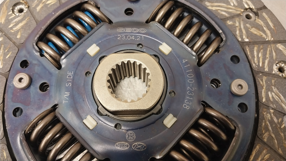 Комплект сцепления Kormax сравнение с оригиналом KIA/Hyundai Solaris ...