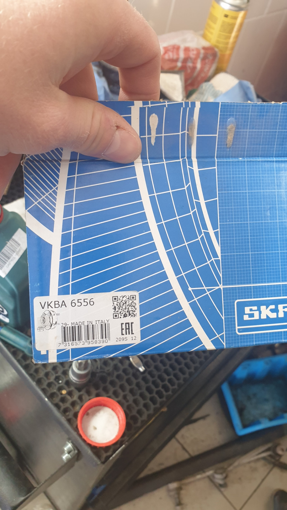 VKBA6556 Комплект подшипника ступицы колеса SKF | Запчасти на DRIVE2