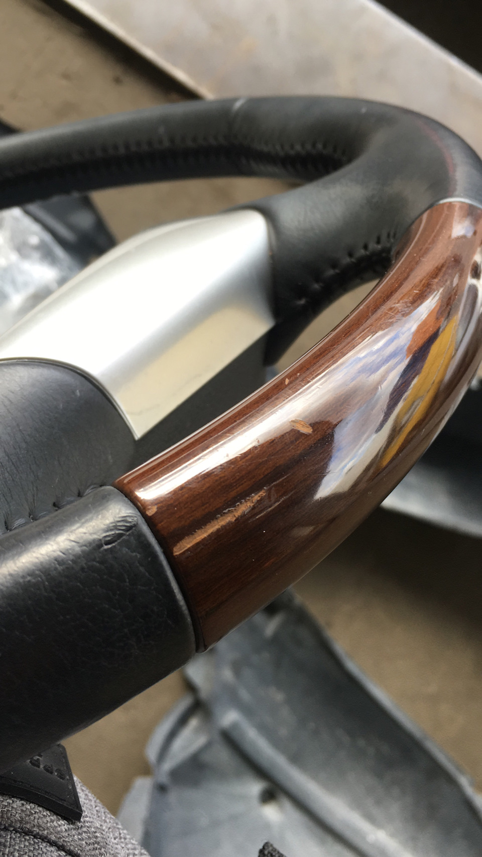 Зеркало с автозатемнением. — BMW 5 series (E34), 2 л, 1994 года ...