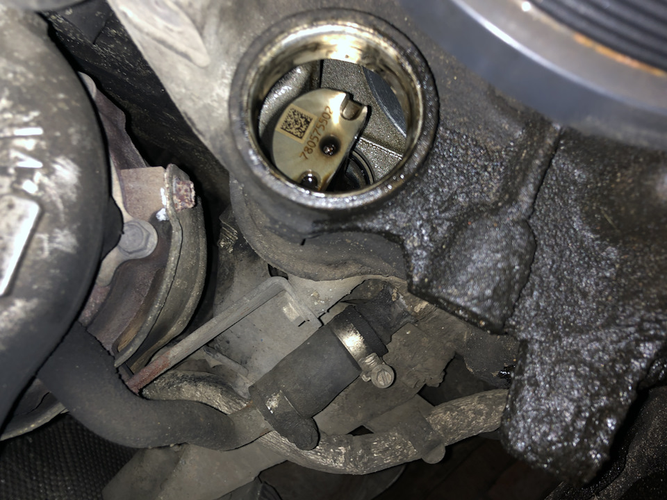 Замена масляной пробки и прокладки термостата — BMW 3 series (E90), 2 л ...