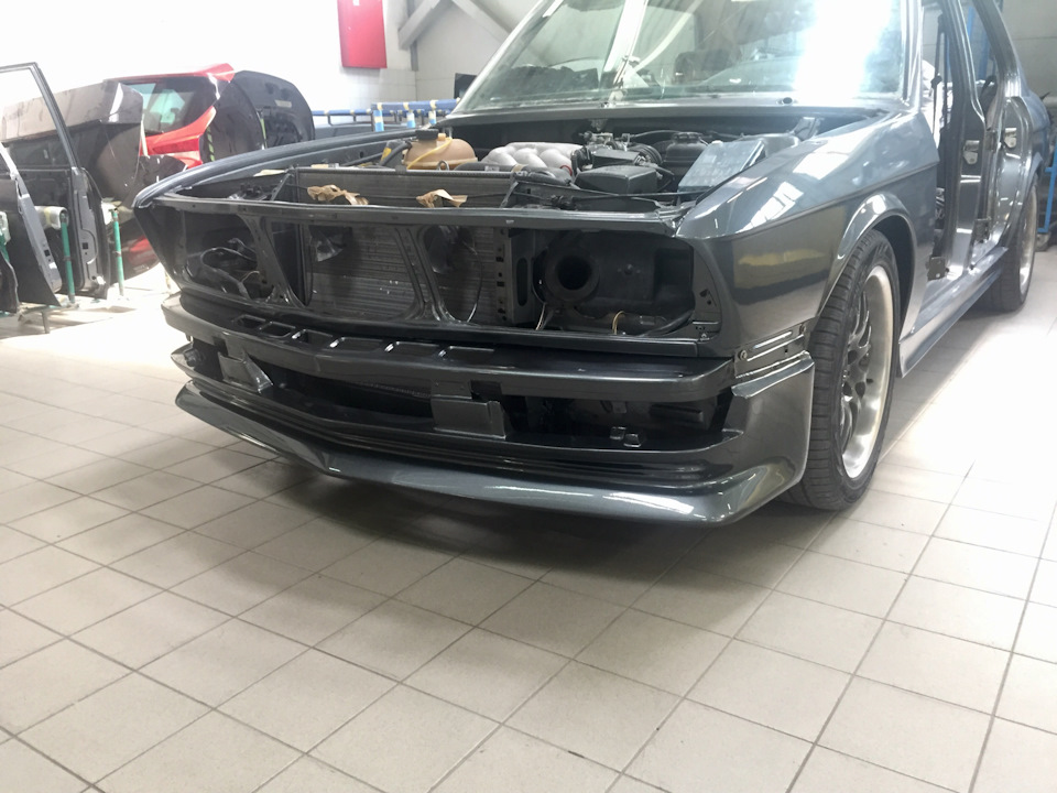 Юбка “Zender” — на месте! — BMW 5 series (E28), 2,7 л, 1987 года ...