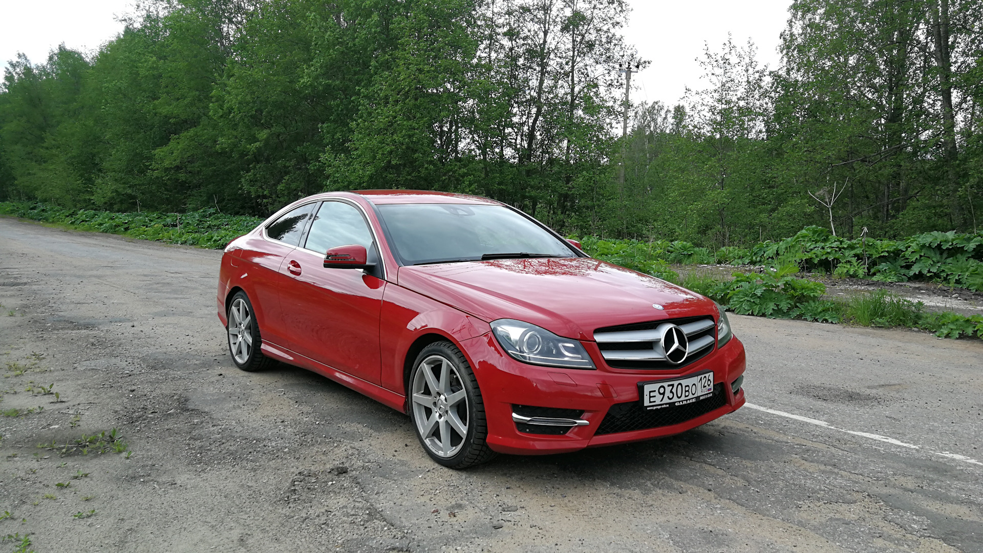 Mercedes-Benz C-Class Coupe (C204) 1.6 бензиновый 2013 | Lady in Red ...