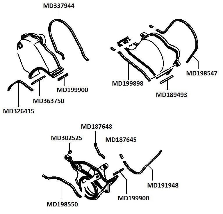 Запчасти для замены ремней ГРМ/навесного и помпы. Приспособа для ...