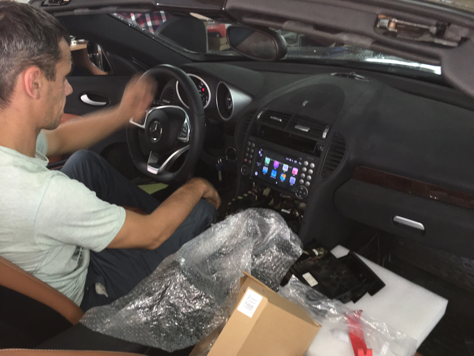 Command — Mercedes-Benz SLK (R171), 1,8 л, 2004 года | видео | DRIVE2