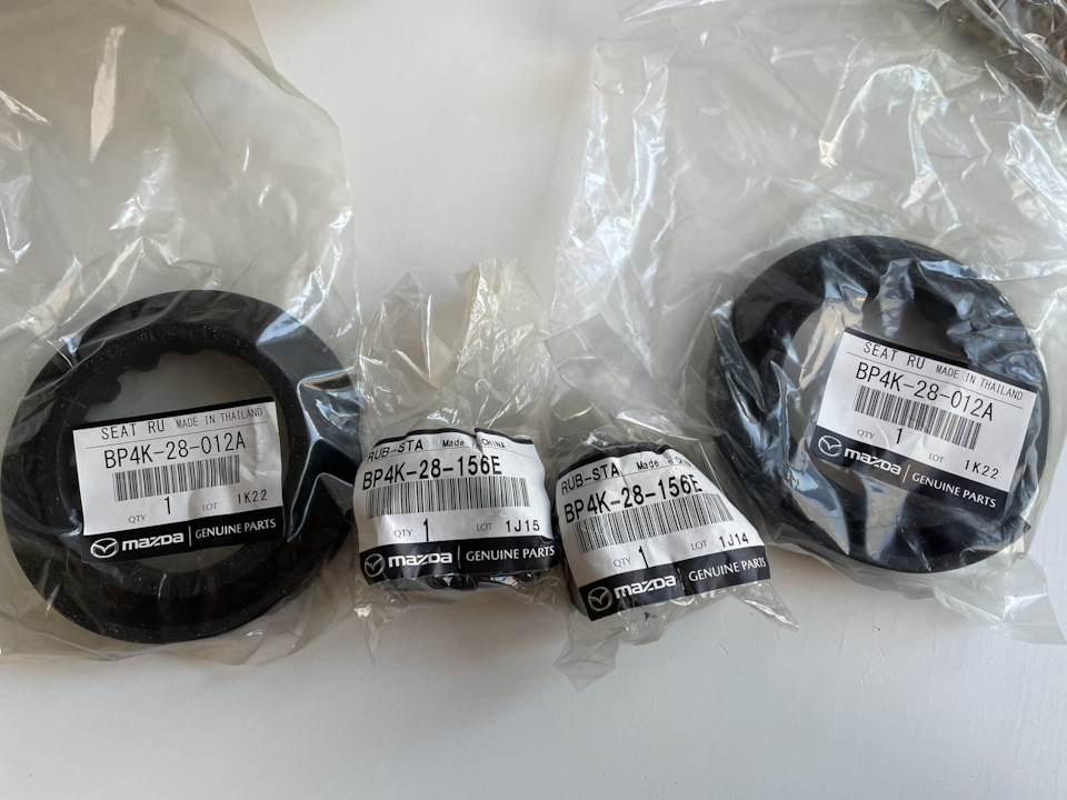 Подвеска часть 2 — Mazda 3 (2G) BL, 1,6 л, 2012 года | визит на сервис ...