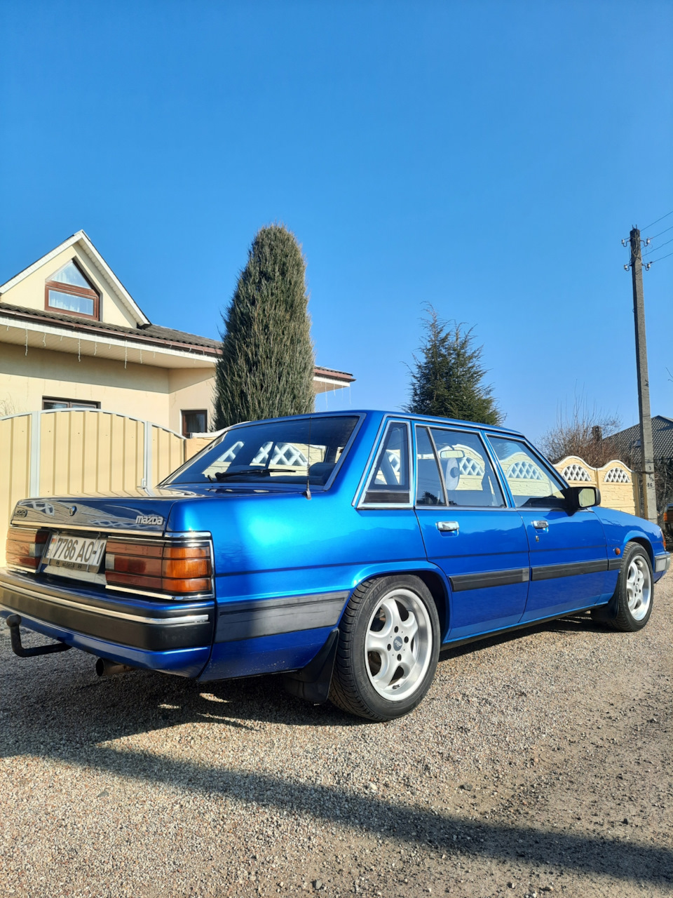 Просто так — Mazda 929 II, 2,2 л, 1985 года | мойка | DRIVE2