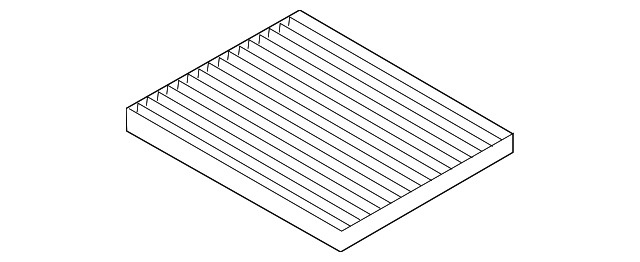 3SF79AQ000 Фильтр, воздух во внутренном пространстве KIA HYUNDAI ...