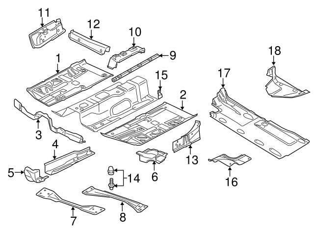 3C0825202E Защита кузова VAG | Запчасти на DRIVE2