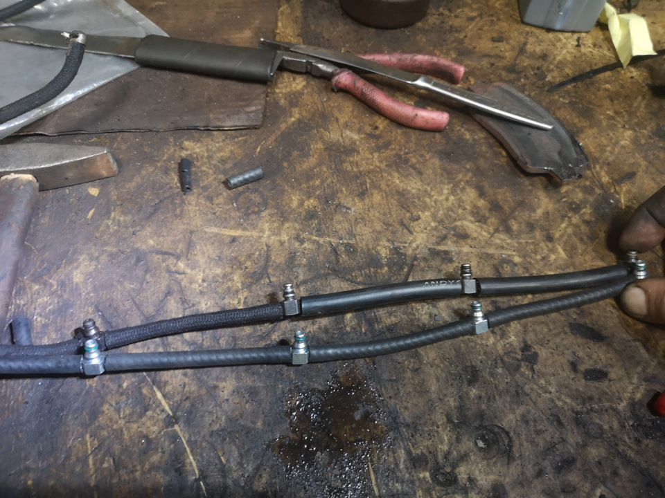 Магистраль обратки Kia Sorento BL — KIA Sorento (1G), 2,5 л, 2007 года ...