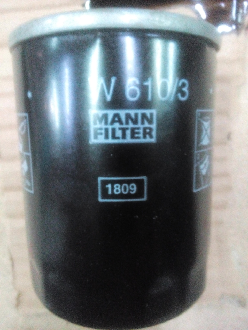 Пилим масляный фильтр MANN. — Great Wall M4, 1,5 л, 2013 года ...