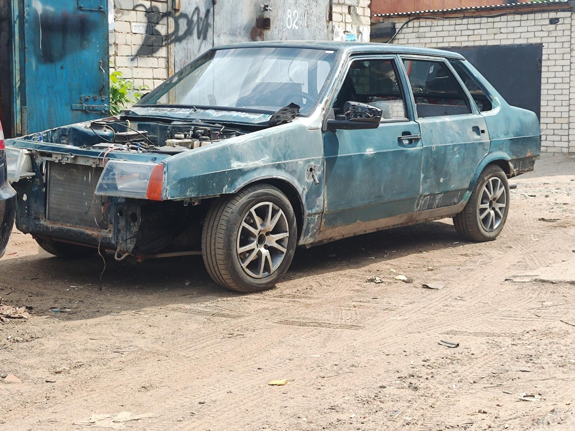 Почти конец — Lada 21099, 1,5 л, 1999 года | стайлинг | DRIVE2