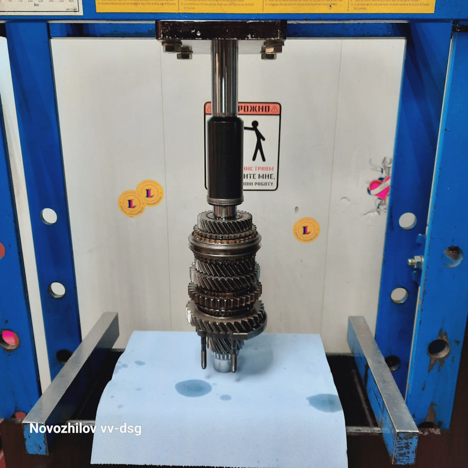 Ремонт МКПП — MQ 250. Работа по ремонту трансмиссии серии 02S с ...