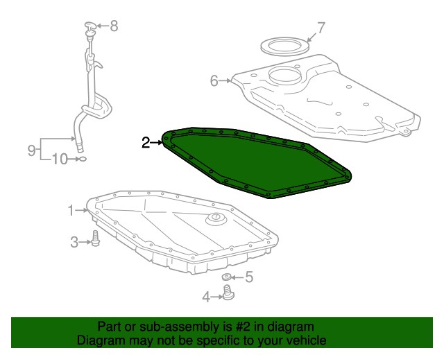 3516812020 Прокладка поддона АКПП OEM TOYOTA LEXUS | Запчасти на DRIVE2