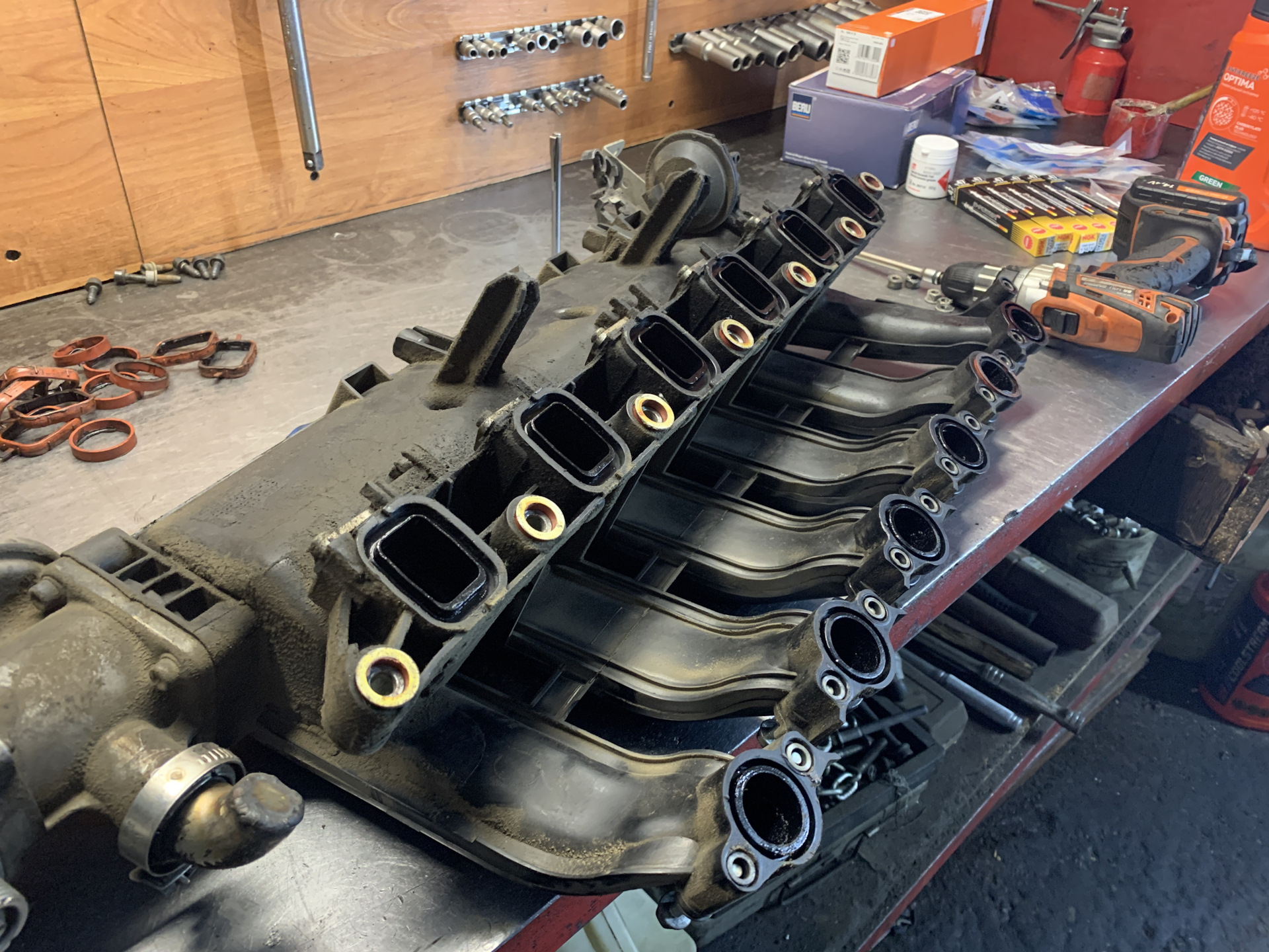 Замена блока и свечей накала + топливный — BMW X5 (E70), 3 л, 2008 года ...