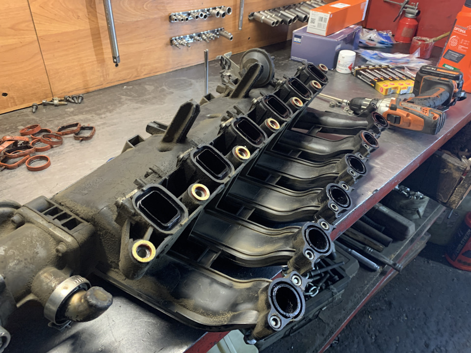 Замена блока и свечей накала + топливный — BMW X5 (E70), 3 л, 2008 года ...