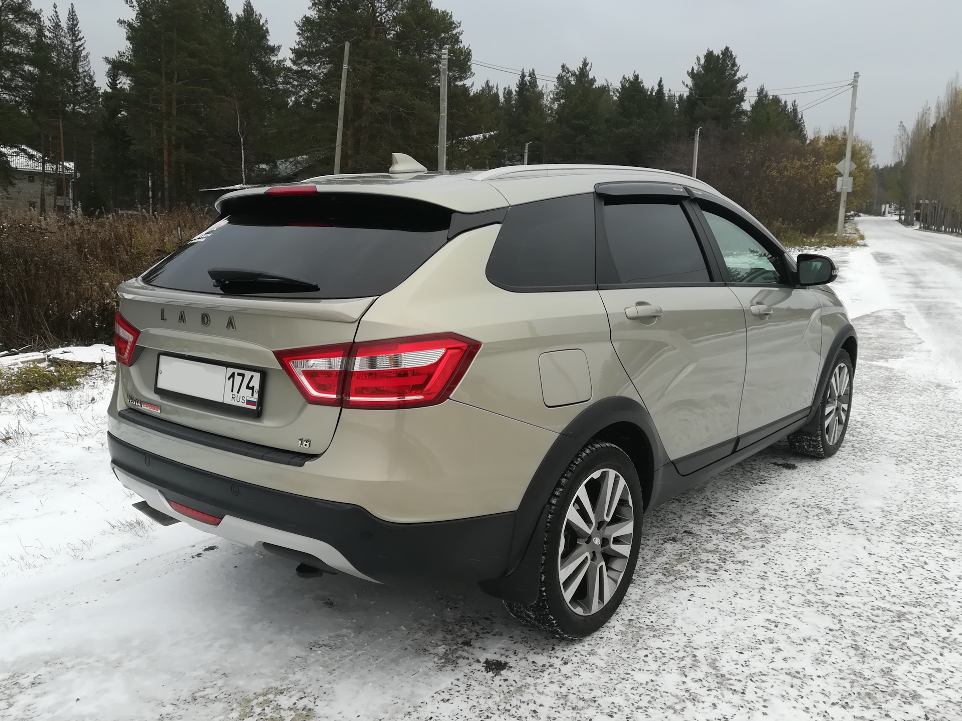 Спойлер Болеро… — Lada Vesta SW Cross (1G), 1,8 л, 2019 года | стайлинг ...