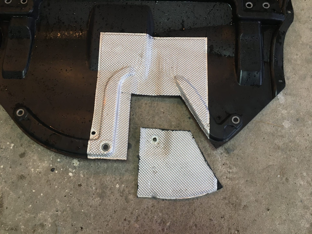 Доработка композитной защиты картера (6С0825901A) — Skoda Fabia Mk2, 1 ...