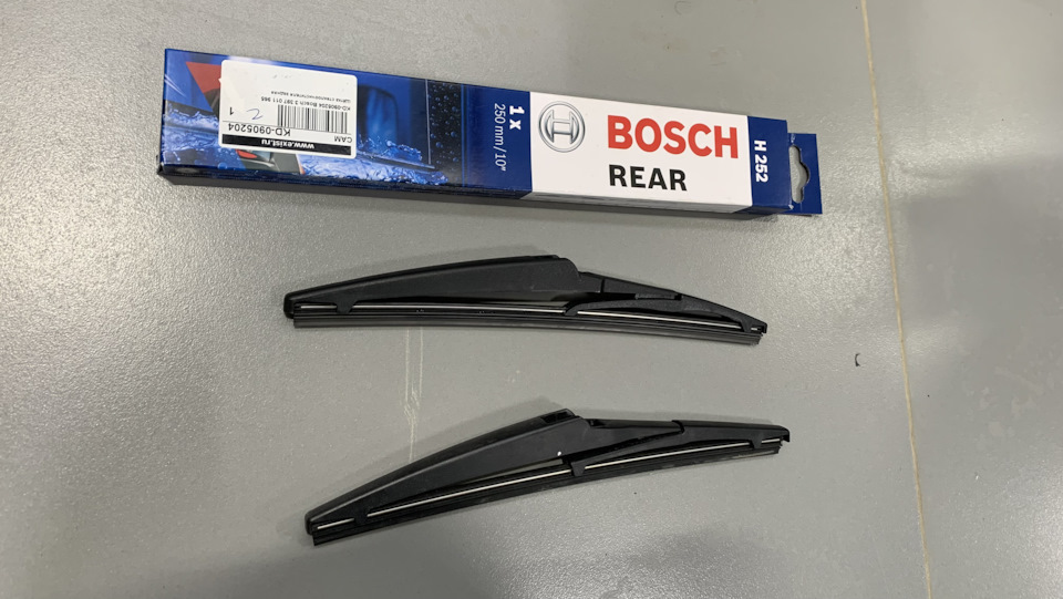 Дворники (передние, задние) — Toyota RAV4 (IV), 2,2 л, 2016 года ...