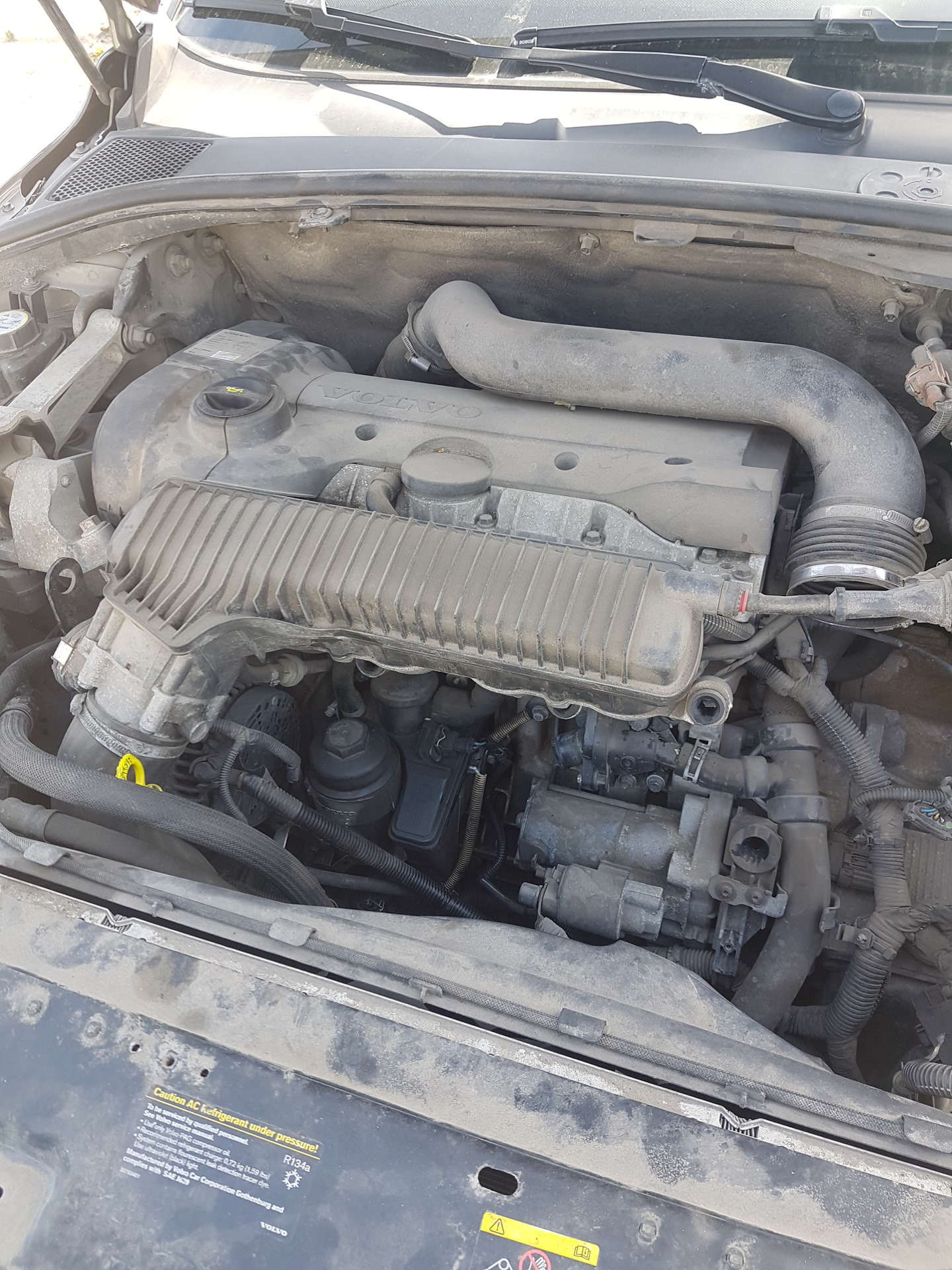 Лопнул патрубок радиатора — Volvo S80 (2G), 2,5 л, 2006 года | поломка ...