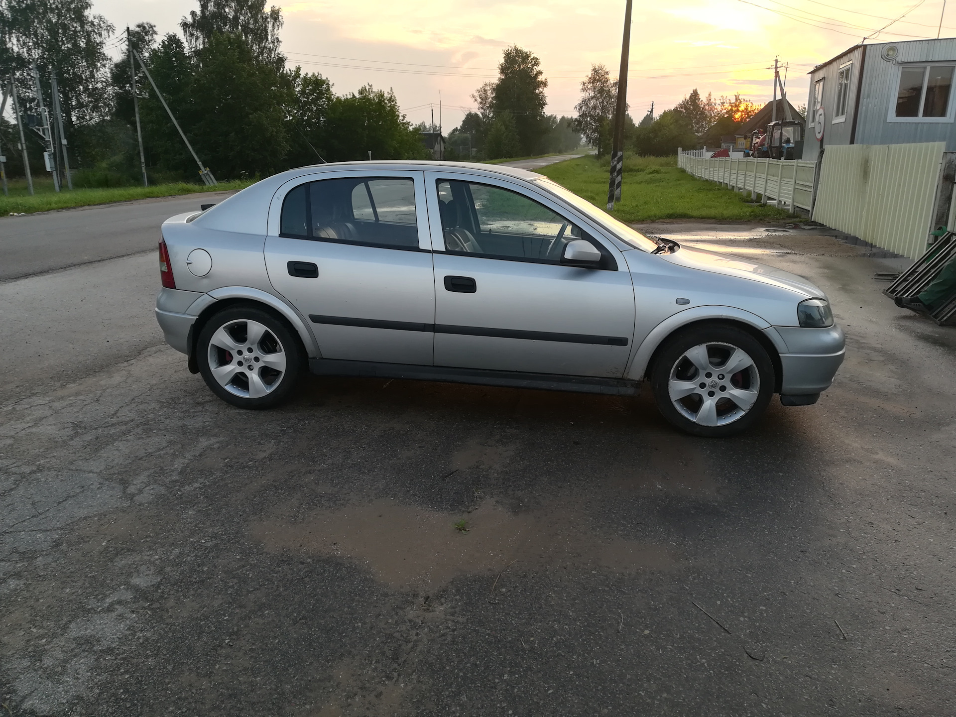 Теперь и я на 17-х)) — Opel Astra G, 1,8 л, 1998 года | колёсные диски ...