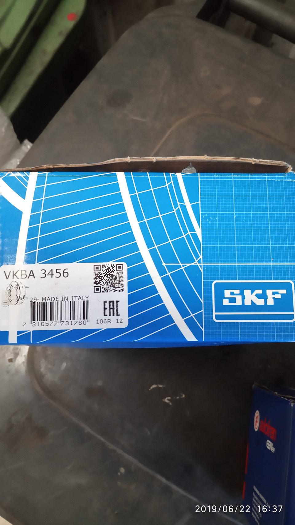 VKBA3456 Комплект подшипника ступицы колеса SKF | Запчасти на DRIVE2