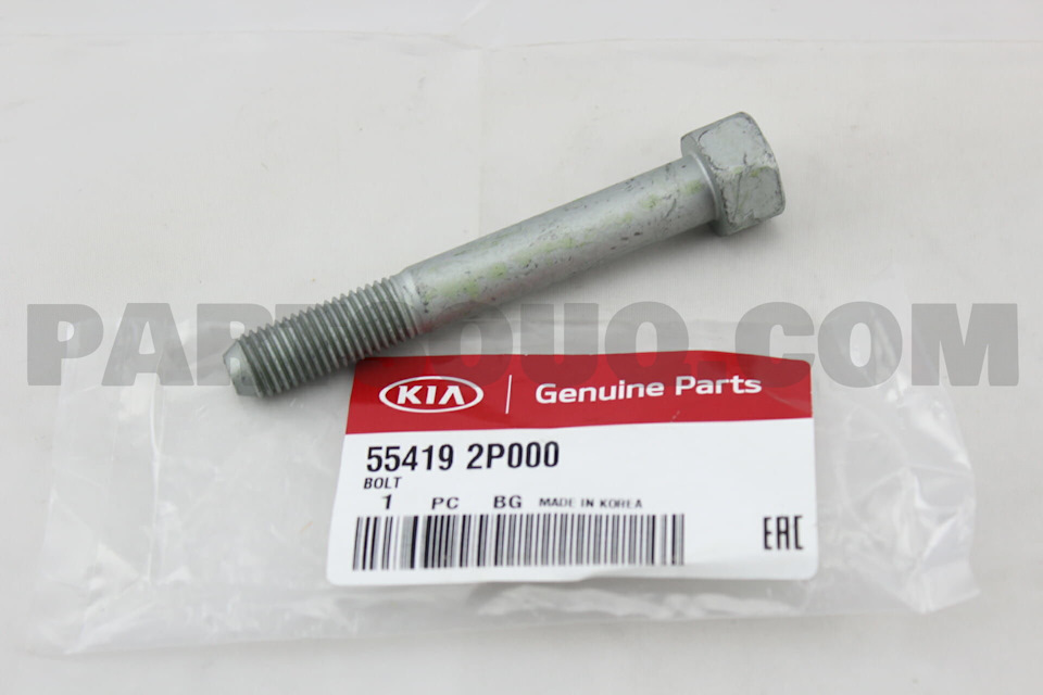 554192P000 БОЛТ М12 KIA HYUNDAI | Запчасти на DRIVE2