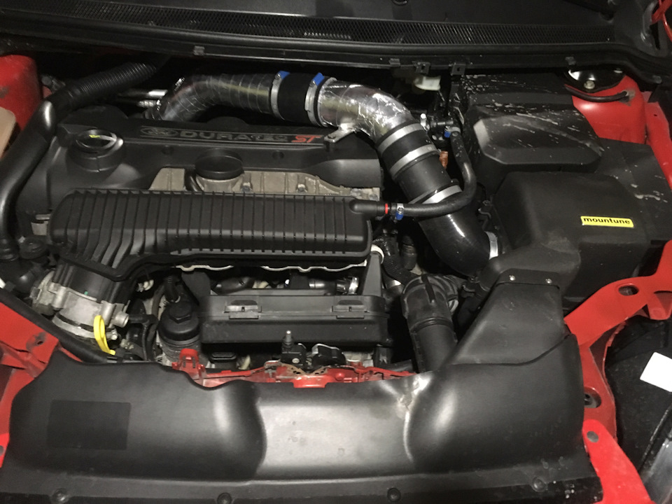 Термолента на впускную трубу — Ford Focus ST II, 2,5 л, 2006 года ...