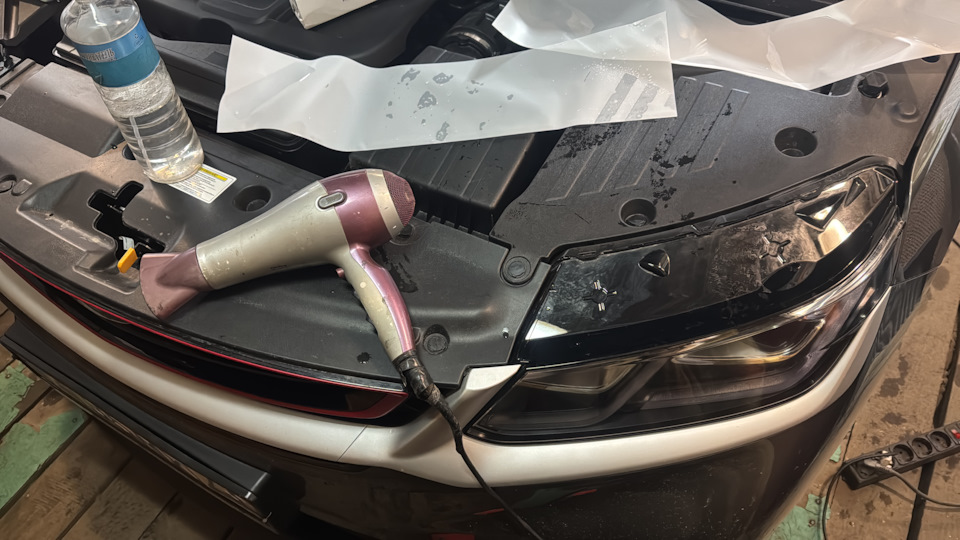 Бронепленка — Belgee X50, 1,5 л, 2024 года | своими руками | DRIVE2