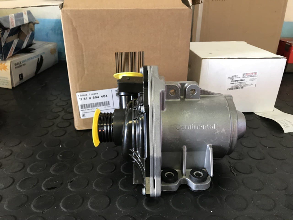 11519894484 Насос ОЖ, электрический BMW | Запчасти на DRIVE2