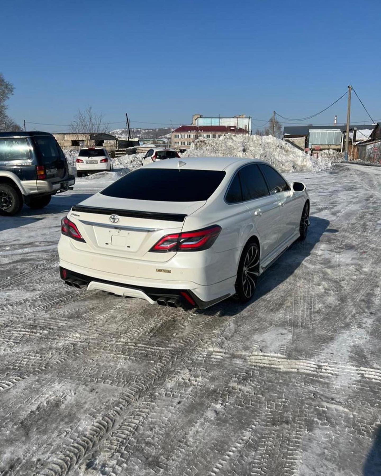 Комплект обвеса Toyota Crown S220 Mz Speed vs Modellista — CarsTune на DRIVE2