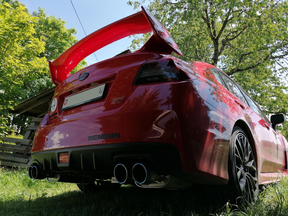 #59 Ранним утром ☕ в деревне 🇩🇪 [15] — Subaru WRX STI (VA), 2,5 л, 2018 года | просто так | DRIVE2