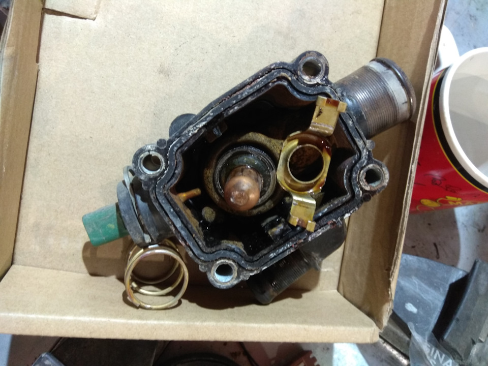 Замена термостата — Citroen C4 (1G), 1,6 л, 2008 года | визит на сервис ...