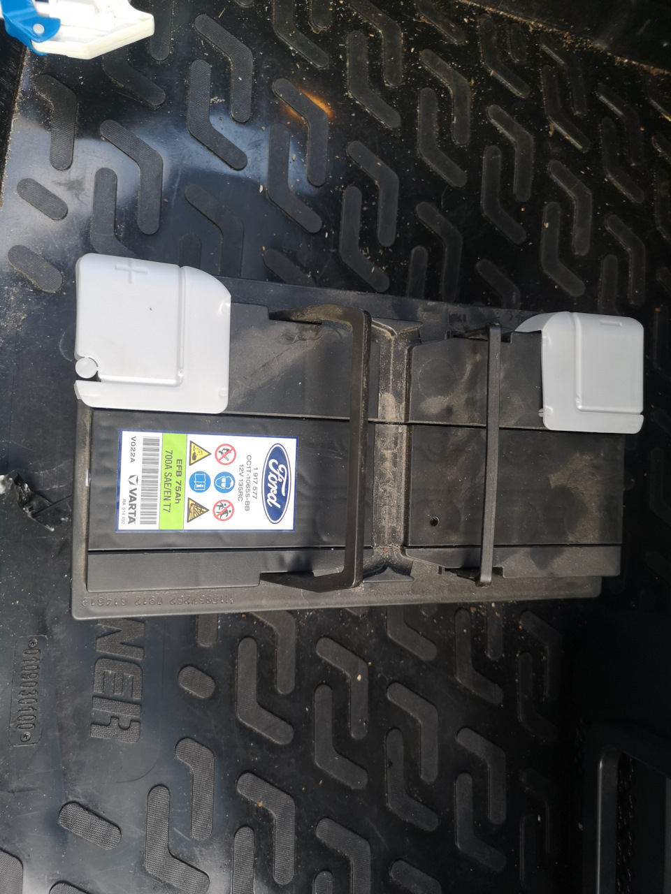 1917577 Аккумулятор 75 Ah (700 A) / 12~ Ford | Запчасти на DRIVE2