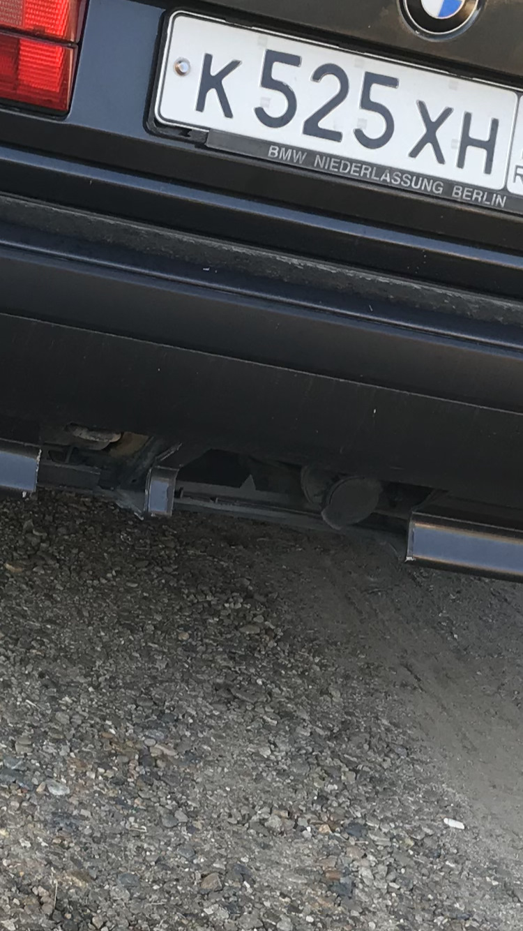 Запчасти для бампера — BMW 5 series (E34), 2,5 л, 1994 года | стайлинг ...