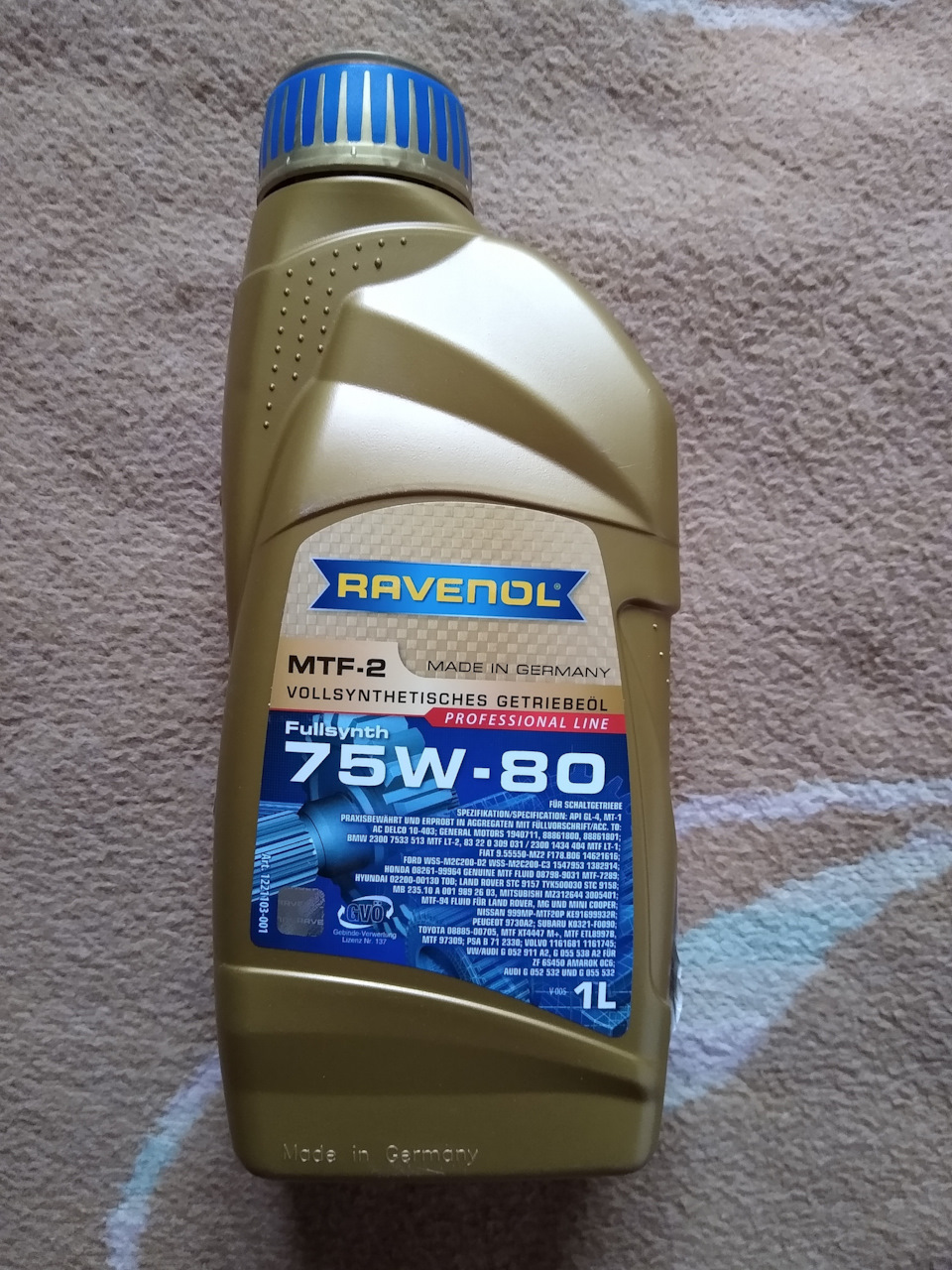 1547953 Масло трансмиссионное МКПП 1L 75W FE / МКПП (MMT6) Ford ...