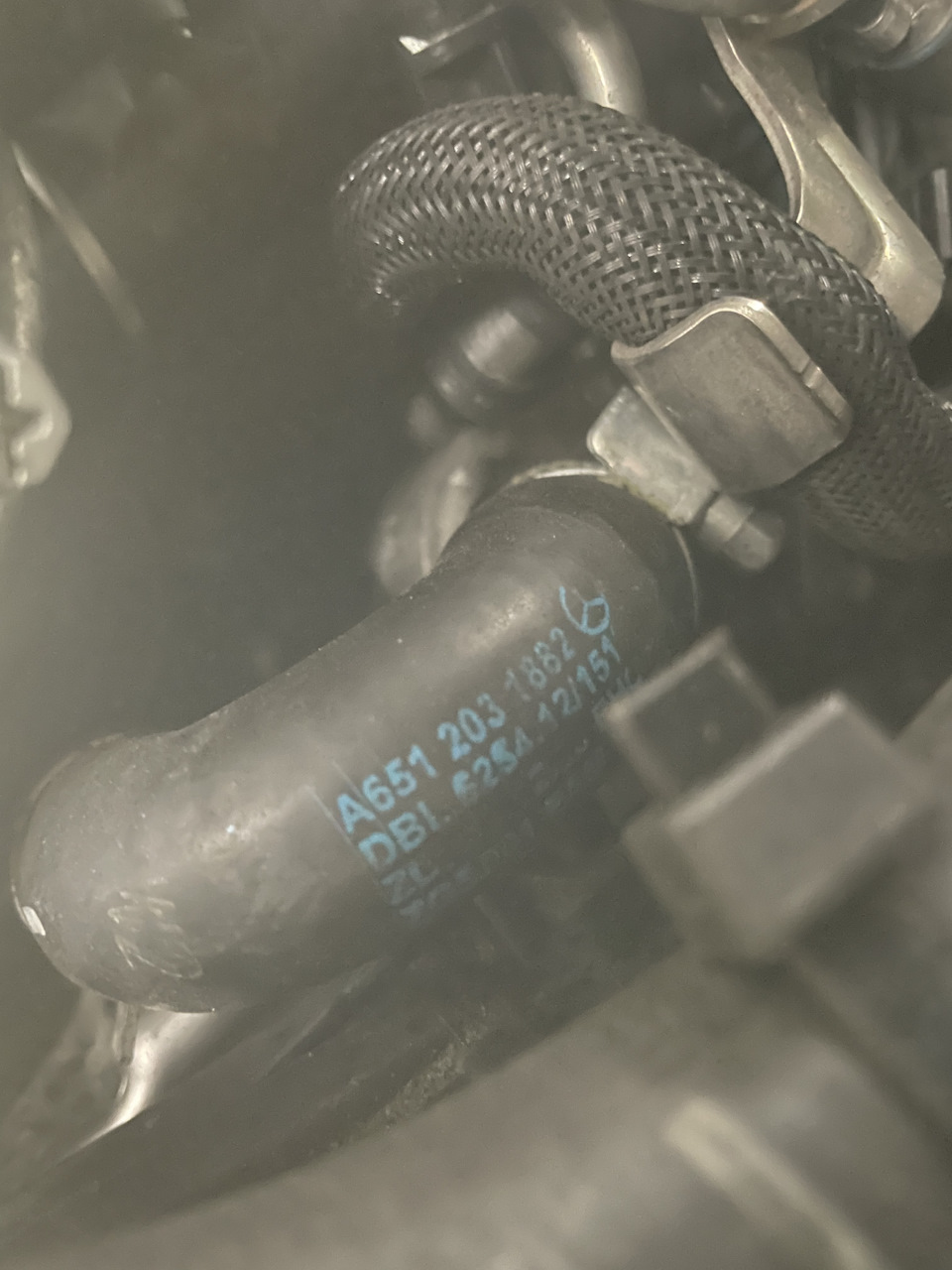 A6512031882 Шланг рециркуляции отработавших газов Mercedes | Запчасти ...