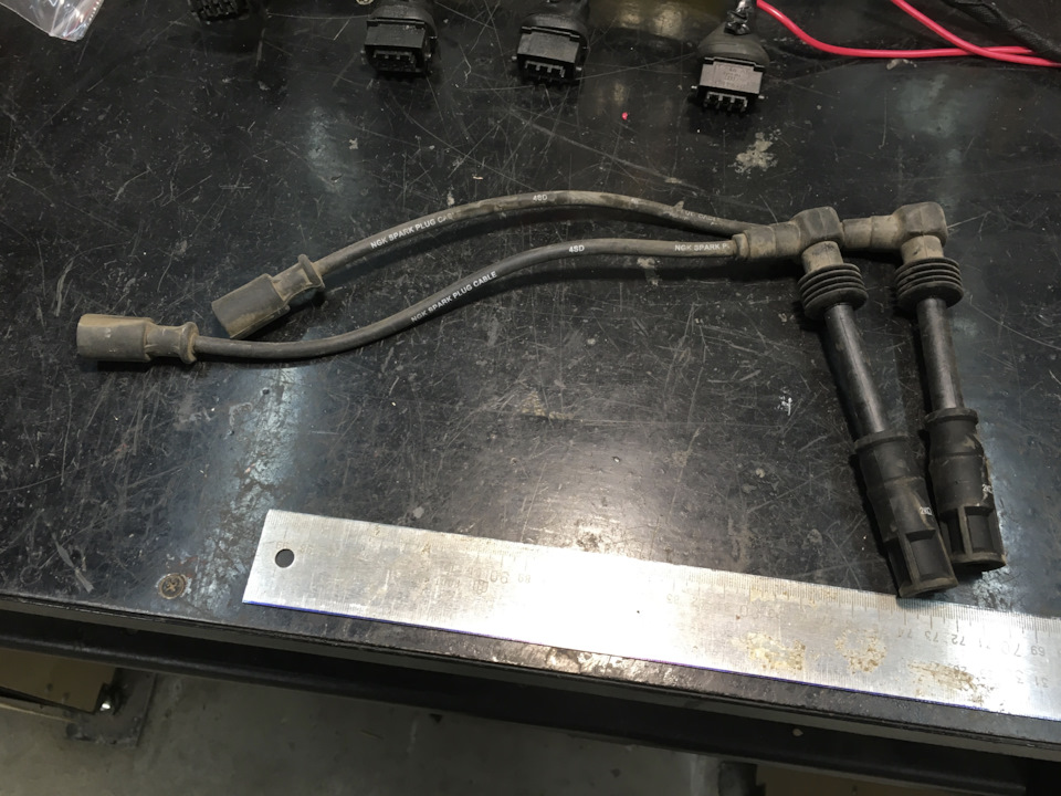 058905409A Комплект проводов зажигания 2348 VAG | Запчасти на DRIVE2