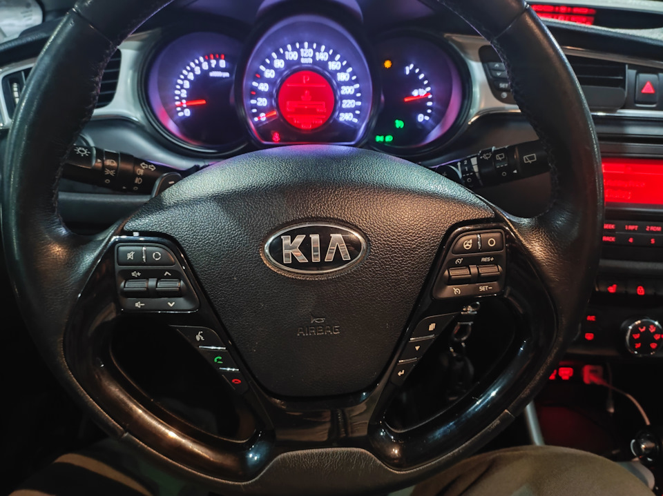 Круиз контроль на Ceed JD — KIA Ceed (2G), 1,6 л, 2016 года | электроника | DRIVE2