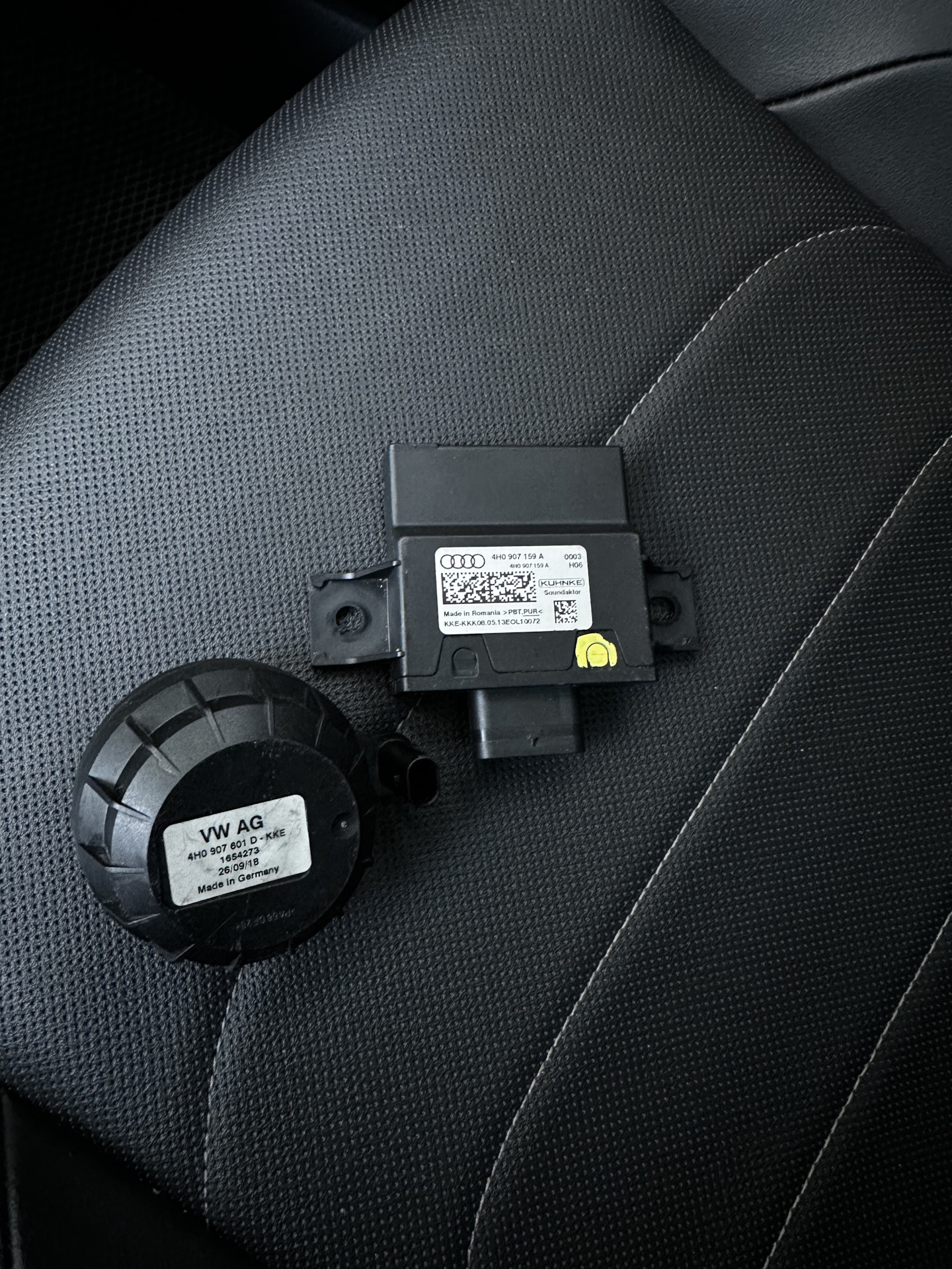 Установка симпозера (Soundaktor) — Jetta VS7, 1,4 л, 2023 года | тюнинг ...