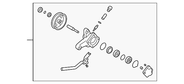571003K010 Насос гура KIA HYUNDAI | Запчасти на DRIVE2