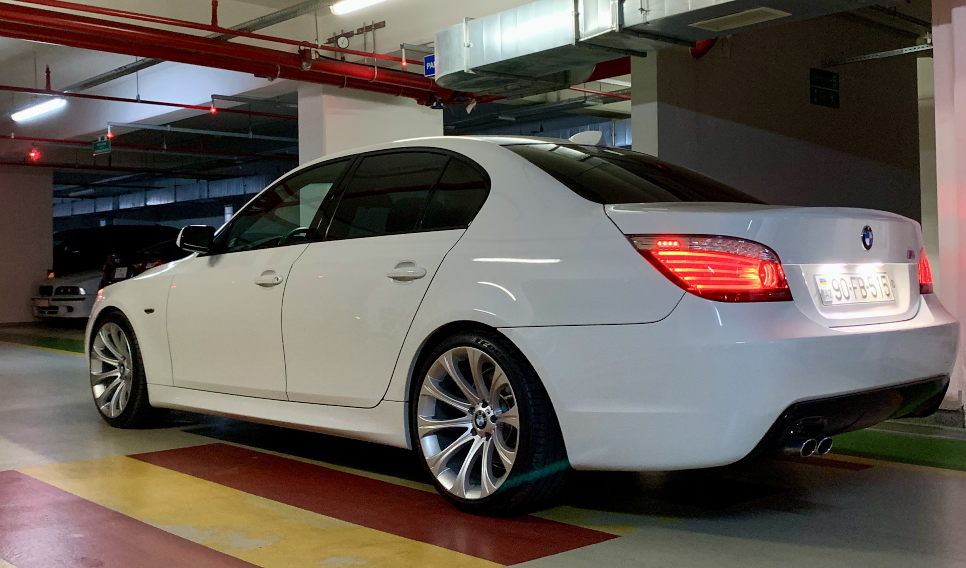 Новые диски 166 style ) — BMW 5 series (E60), 2,5 л, 2008 года ...