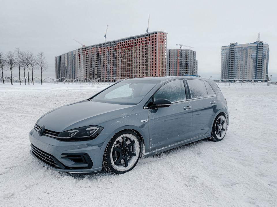 Единственный Golf R 7,5 Nardo Grey в России! — Volkswagen Golf R Mk7, 2 ...