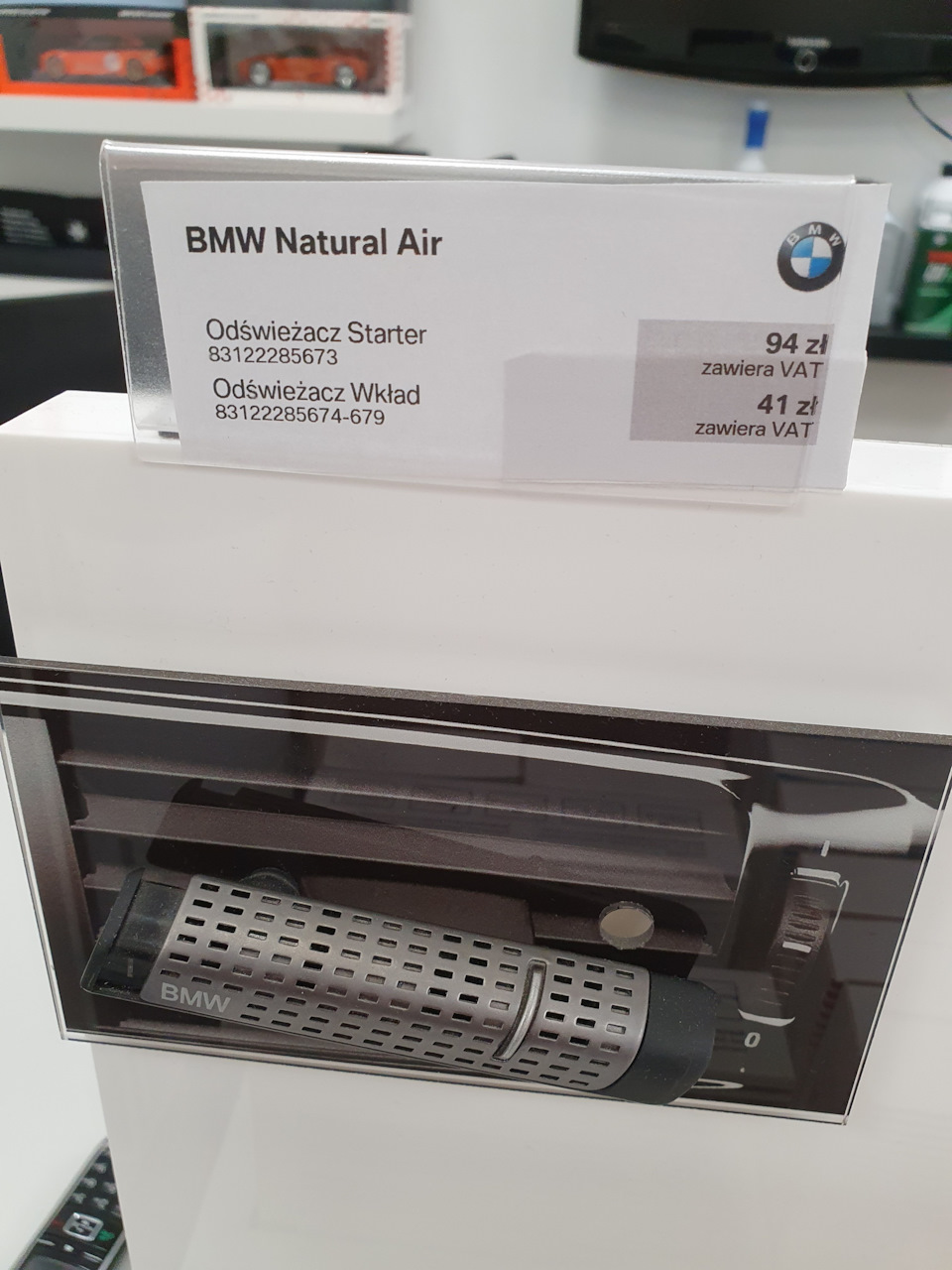 83122285674 Освежитель воздуха Natural Air Purifying Green Tea BMW ...