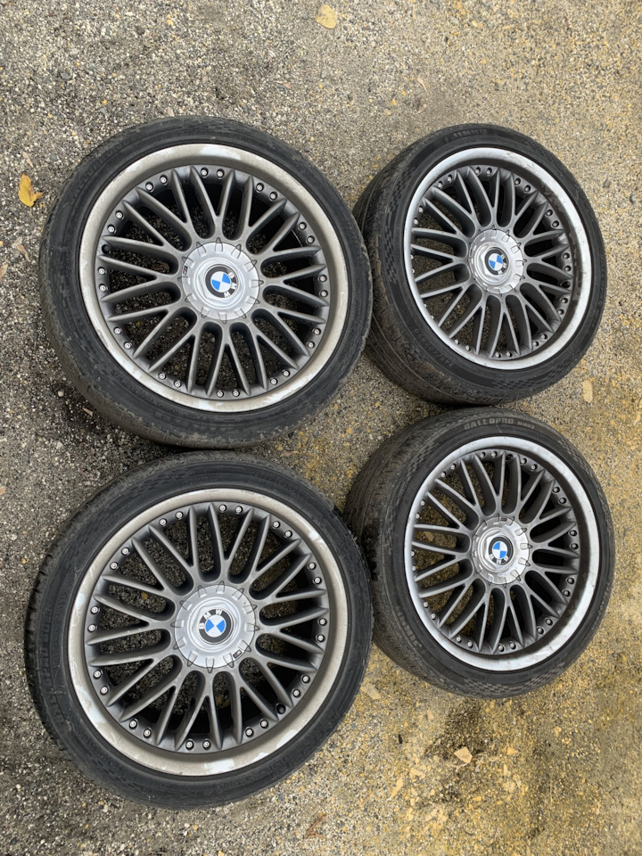 Шины летние 245/40 R20, кованые диски BBS 9Jx20 5x120 на BMW 5 series ...