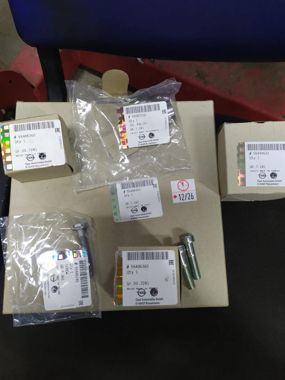 55587030 Ролик обводной ремня ГРМ GM | Запчасти на DRIVE2