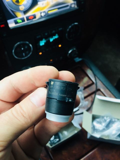 25855503 Сенсор парковочный серебро (Sblade silver) GM | Запчасти на DRIVE2