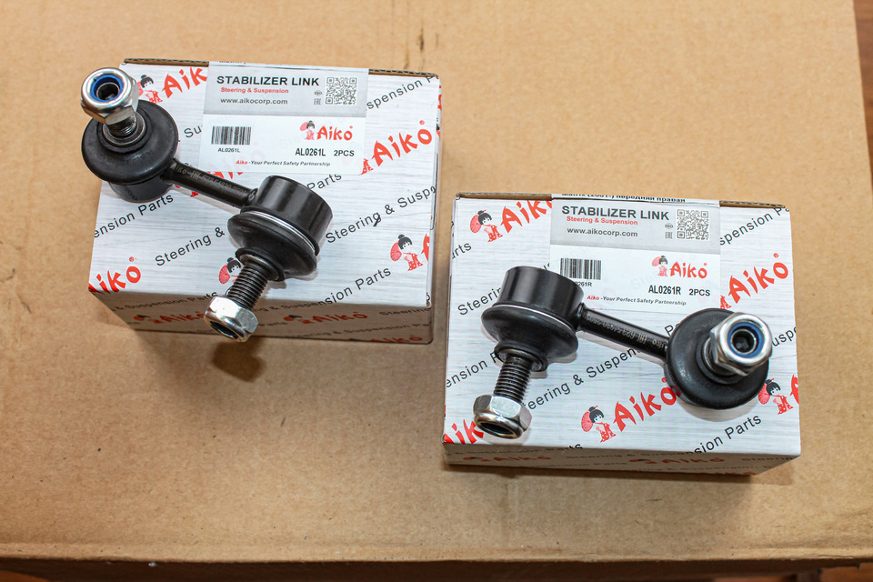 Автомобильные"запчасти" от производителя Aiko. Стойки стабилизатора ...