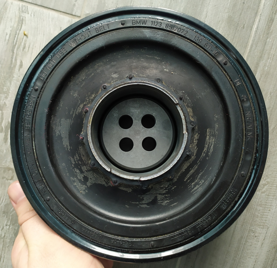 11238512072 Демпфер крутильных колебаний BMW | Запчасти на DRIVE2