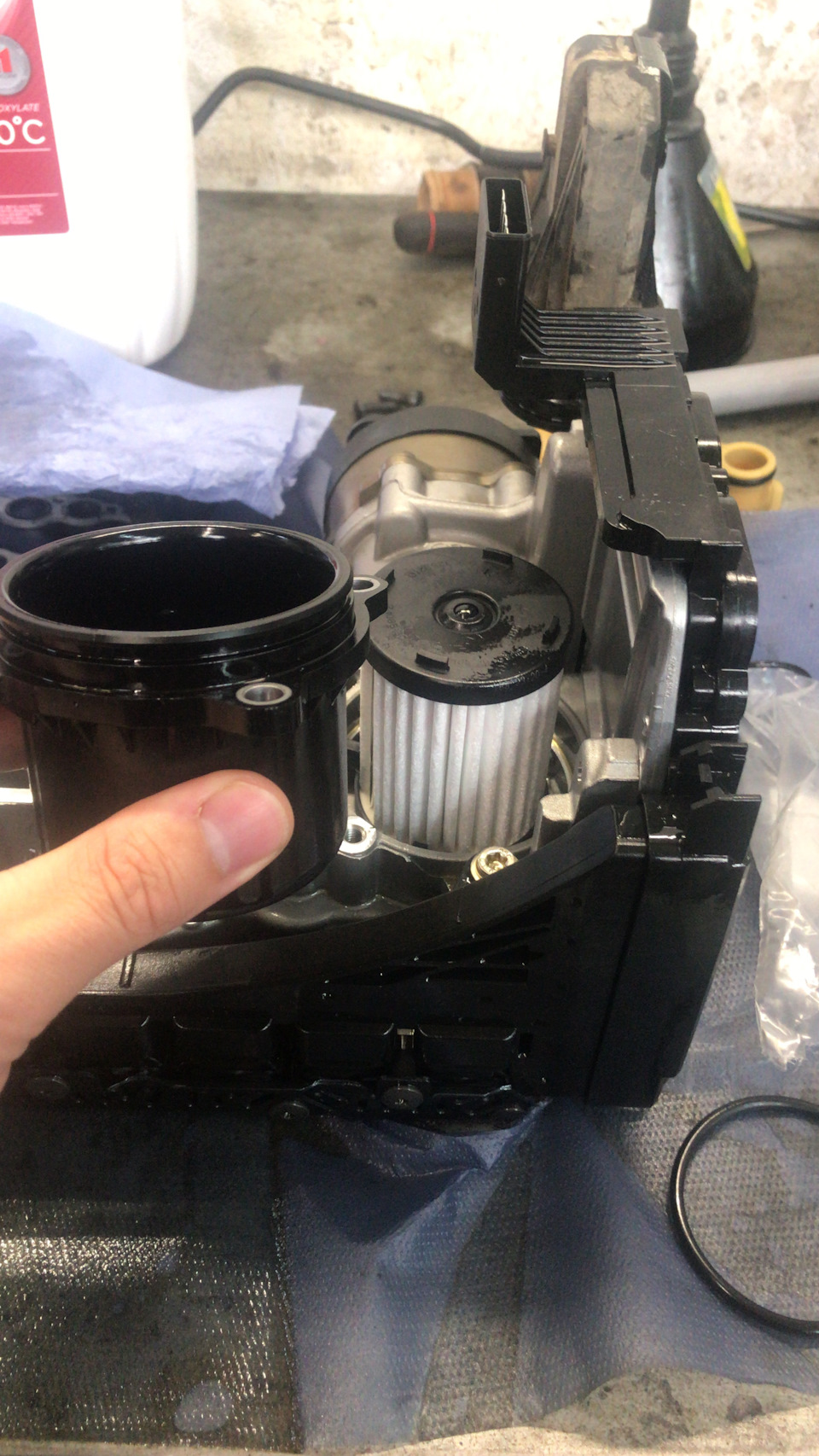 ТО коробки 0ck dl-382 — Audi A6 (C7), 2 л, 2017 года | плановое ТО | DRIVE2